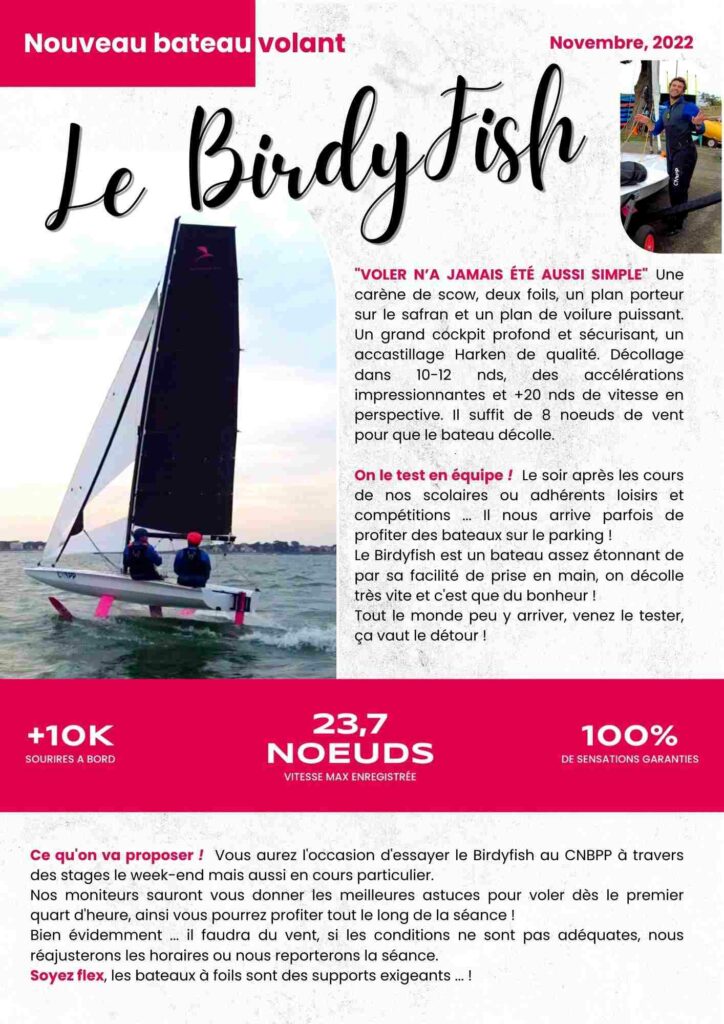 Birdyfish, voler n'a jamais été aussi simple ! CNBPP